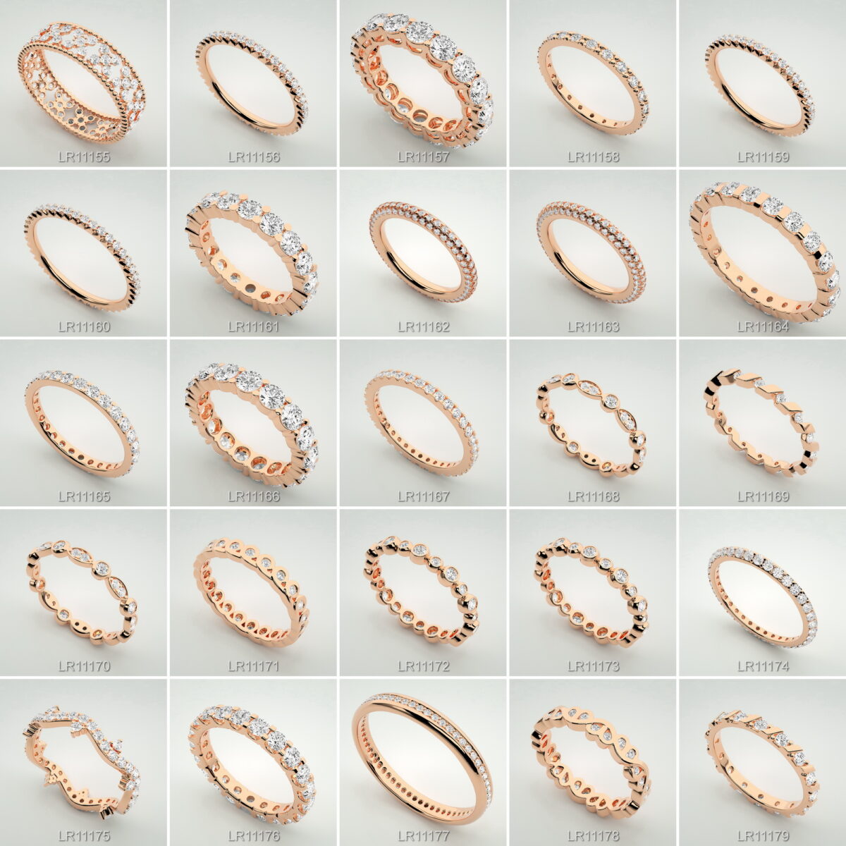 3000+ Jewelry Ring Collection - Angular Diamonds